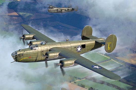Consolidated B-24 D Liberator model do sklejania Hobby Boss 81775